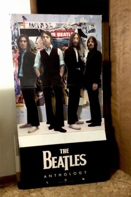 BEATLES ANTHOLOGY RETAIL PROMO STAND-UP STANDEE CARDBOARD DISPLAY 1996 ...