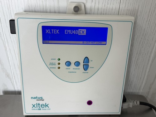 Natus Xltek EMU40EX Base Unit Brain Monitor Sleep REF 006550 w/ Event ...