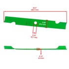 60" High Lift Blades for Toro Z Master 72911 72915 72926 72936 72946 ...