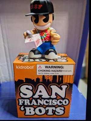 Kidrobot City Bots San Francisco 3” Vinyl Figure | eBay