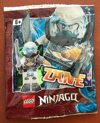 FIGURINE LEGO MINIFIGURE POLYBAG FOIL NINJAGO 892288 ZANE PLONGEUR ...