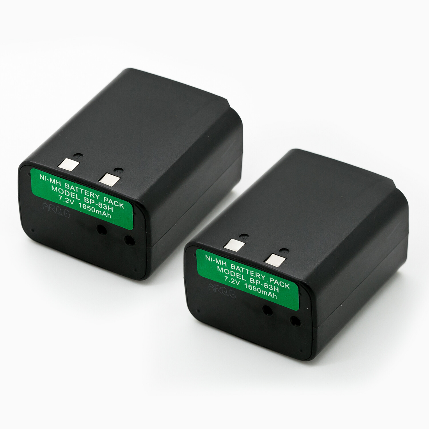 2x 7.2V 1650mAh Ni-Mh Batteries for ICOM BP-82 BP-83 BP-83A BP-84 BP ...