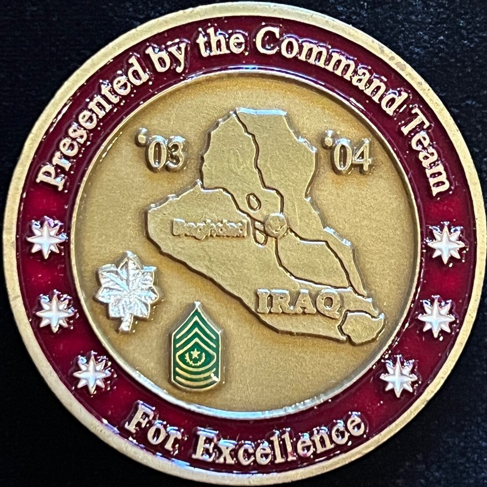 47th Forward Support Battalion OIF Command Team 2003-2004 Challenge ...