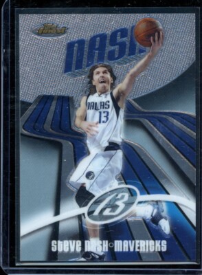 2003-04 Topps Finest Steve Nash #80 Dallas Mavericks | eBay