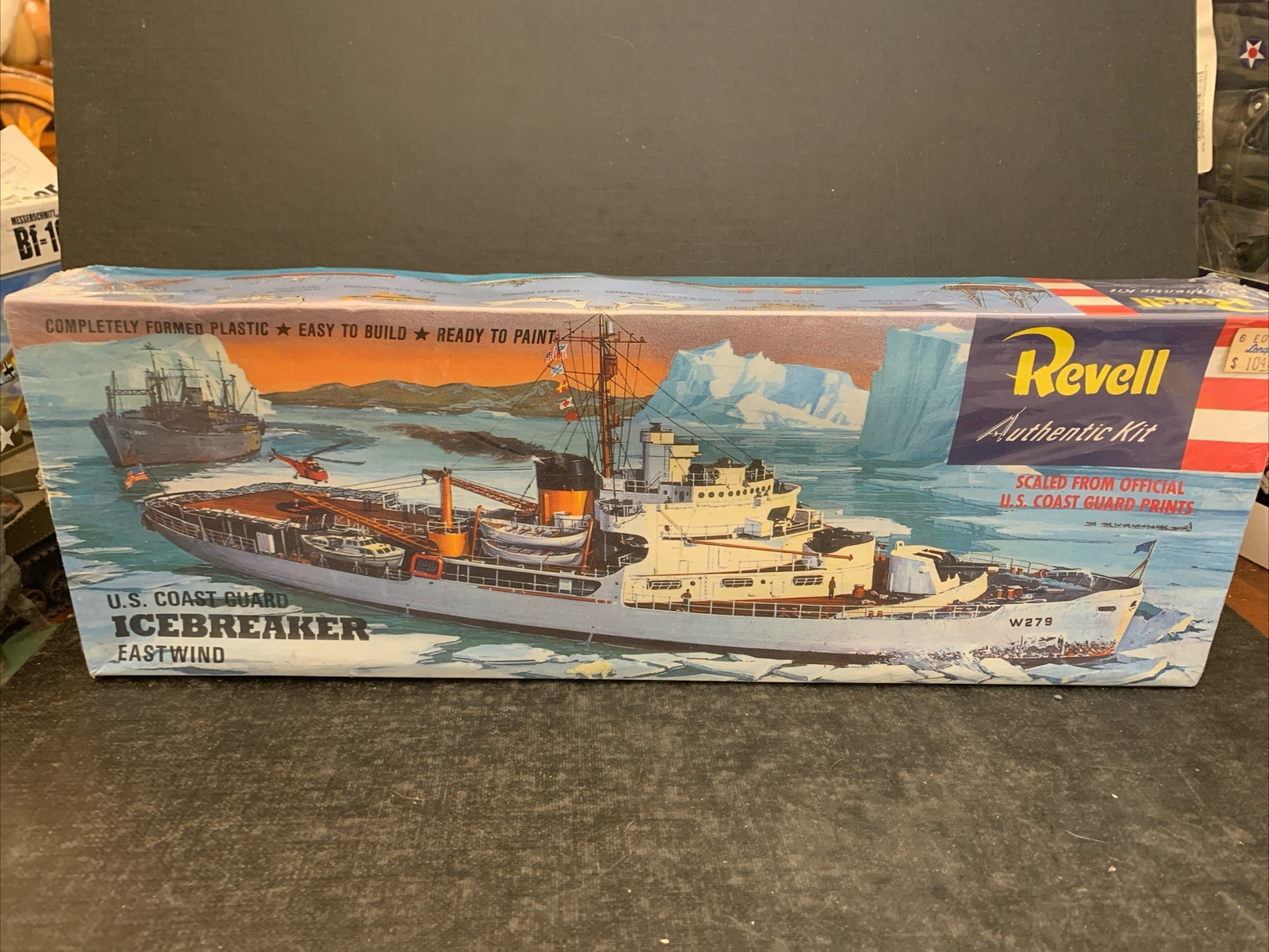 Revell Icebreaker Eastwind US Coast Guard Ship Model Kit RARE 0337 for ...