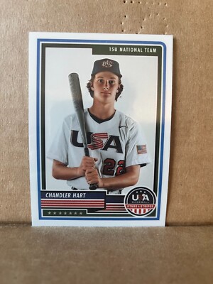 Chandler Hart 2023 Panini Stars & Stripes USA Baseball Optichrome Base ...