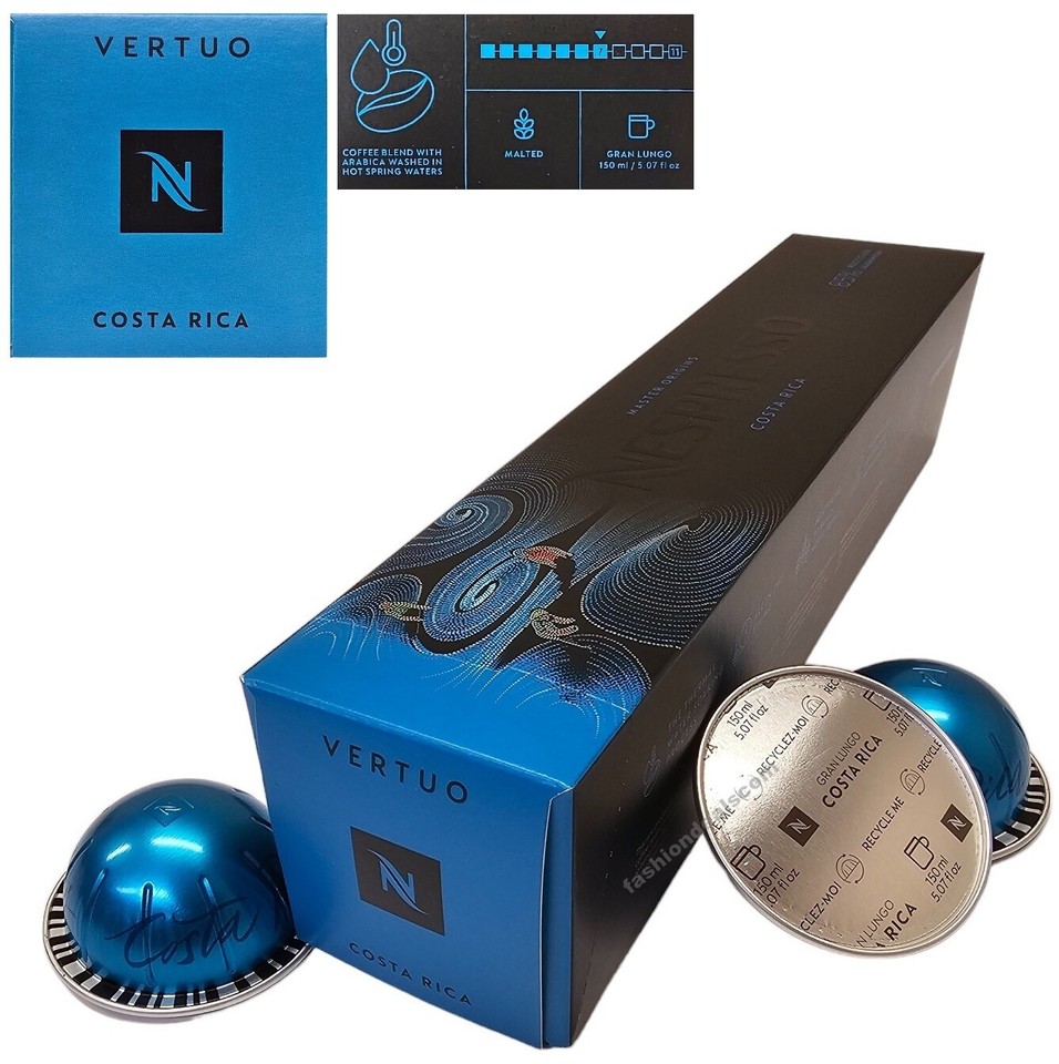 Nespresso VERTUO Coffee Pods | Genuine Capsules 10-Pack Sleeve | Choose ...