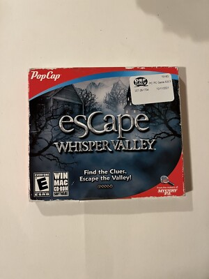 NEW!! Escape Whisper Valley Pop Cap PC Windows/Mac Game | eBay