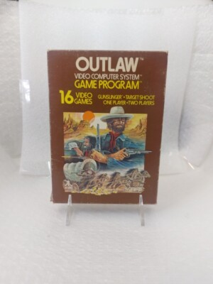 OUTLAW - ATARI 2600 No Game Or Manual Box Only. | eBay