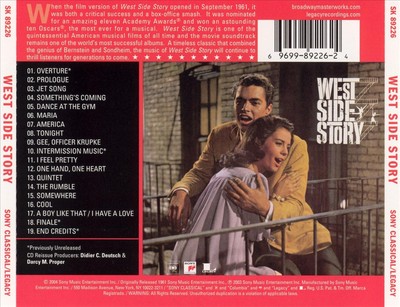 LEONARD BERNSTEIN/STEPHEN SONDHEIM - WEST SIDE STORY [EXPANDED ORIGINAL ...
