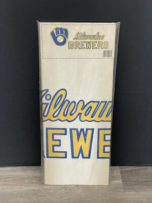 MLB Milwaukee Brewers Car Sun Shade, Vintage Major League Baseball Car ...