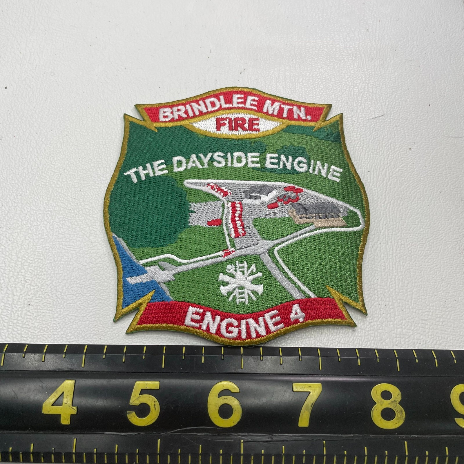 BRINDLEE MOUNTAIN FIRE DEPARTMENT DAYSIDE ENGINE 4 Patch T040 | eBay