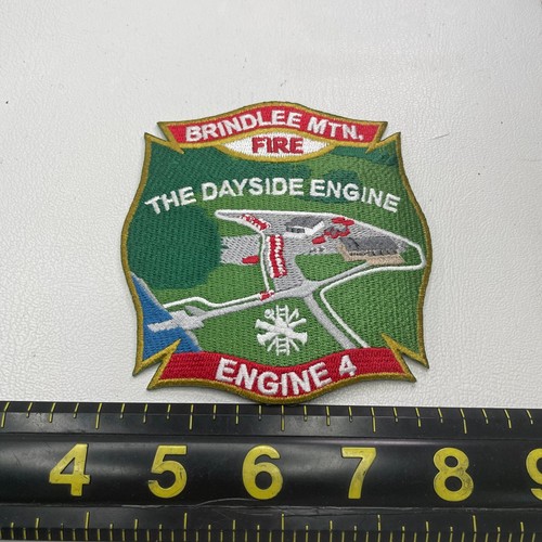 BRINDLEE MOUNTAIN FIRE DEPARTMENT DAYSIDE ENGINE 4 Patch T040 | eBay