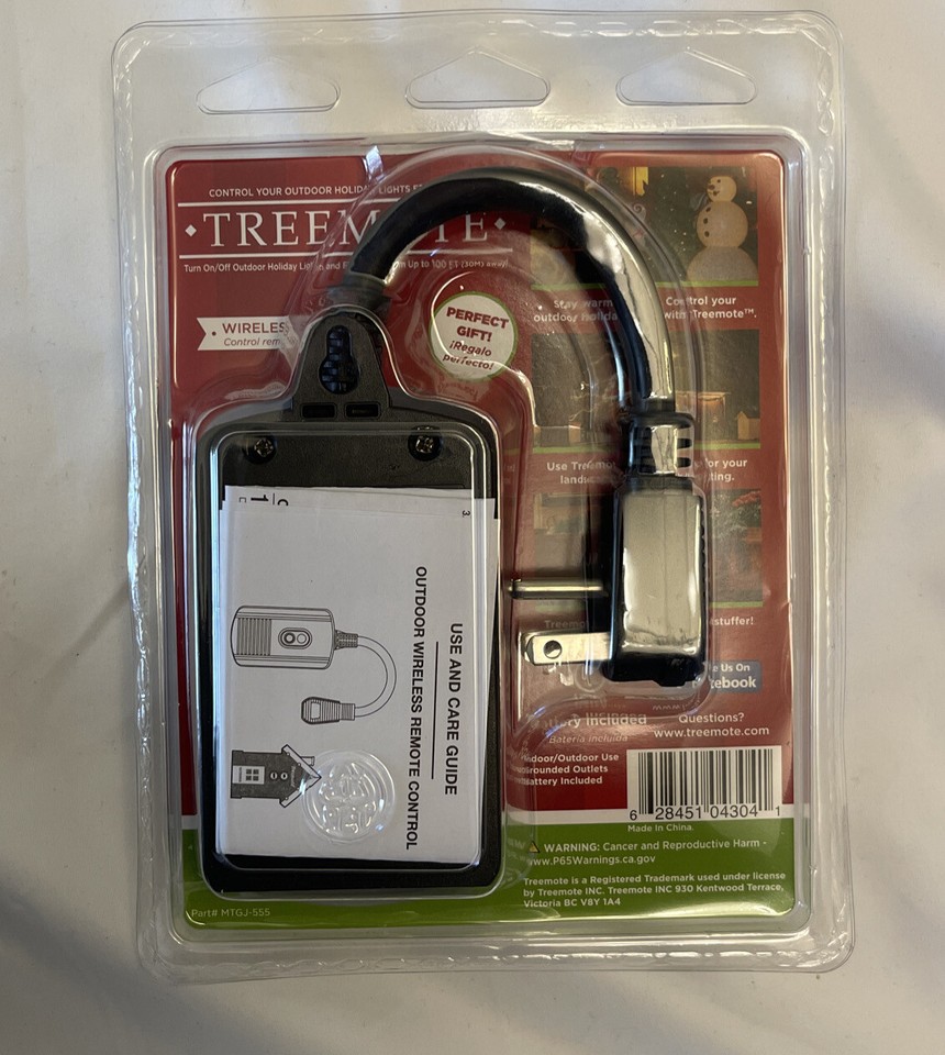 New sealed ! Wireless Remote for Outdoor Christmas Lights by Treemote ...