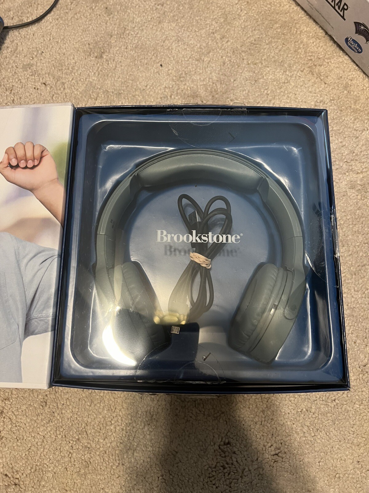 Brookstone True Tone Comfort Fit Wireless Headphone | Bluetooth | Black ...