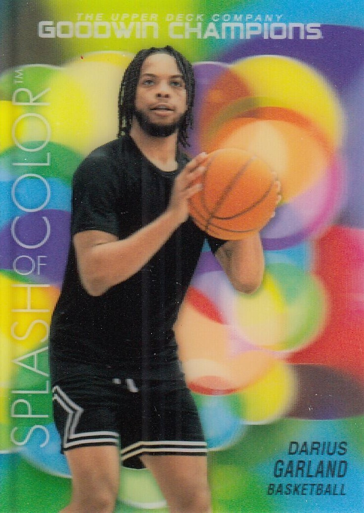 2023 Goodwin Champions DARIUS GARLAND Splash of Color 3-D Lenticular | eBay