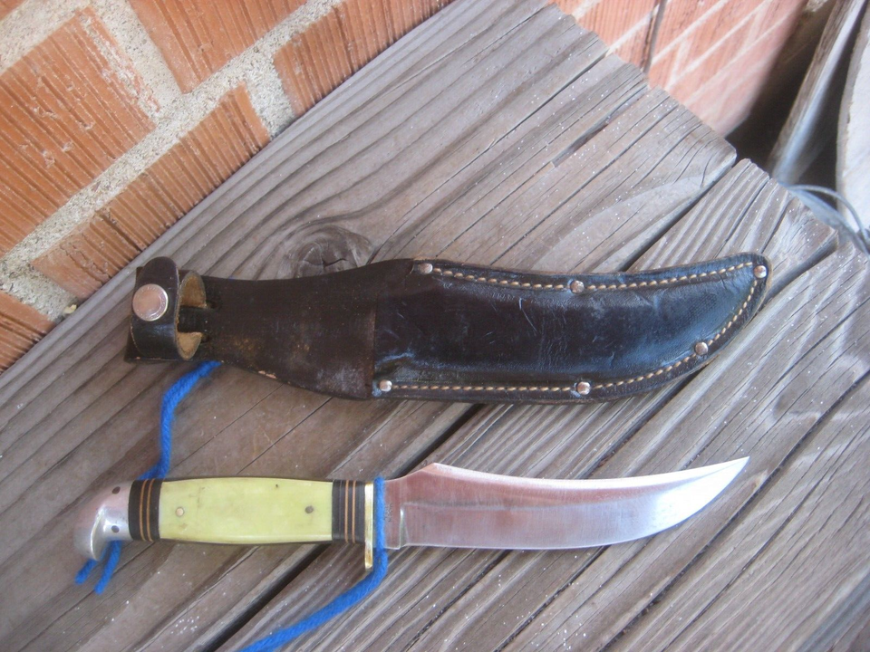 1930s 5" Blade JC HIGGINS * Western Cutlery Skinning Hunting Knife ...