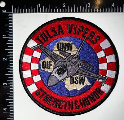 USAF 125th Fighter Squadron Tulsa Vipers OK ANG Operation ONW OIF OSW ...