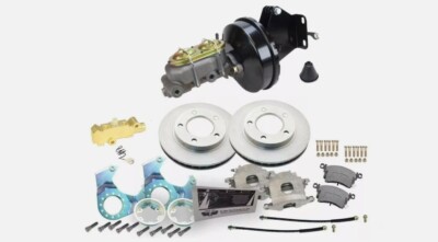 Fits 1976-86 Jeep CJ7 & CJ5 Standard Power Front Disc Brake Conversion ...