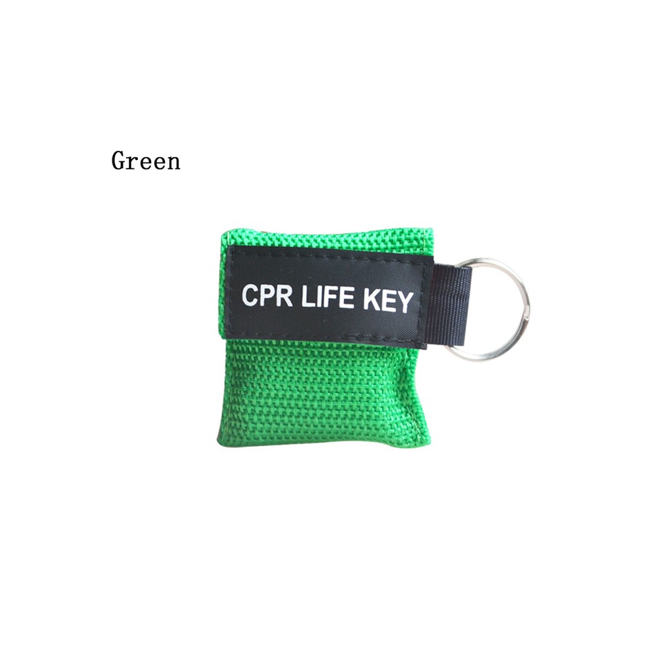 First aid resuscitation CPR Life Key CPR face shield key-ring Mouth to ...