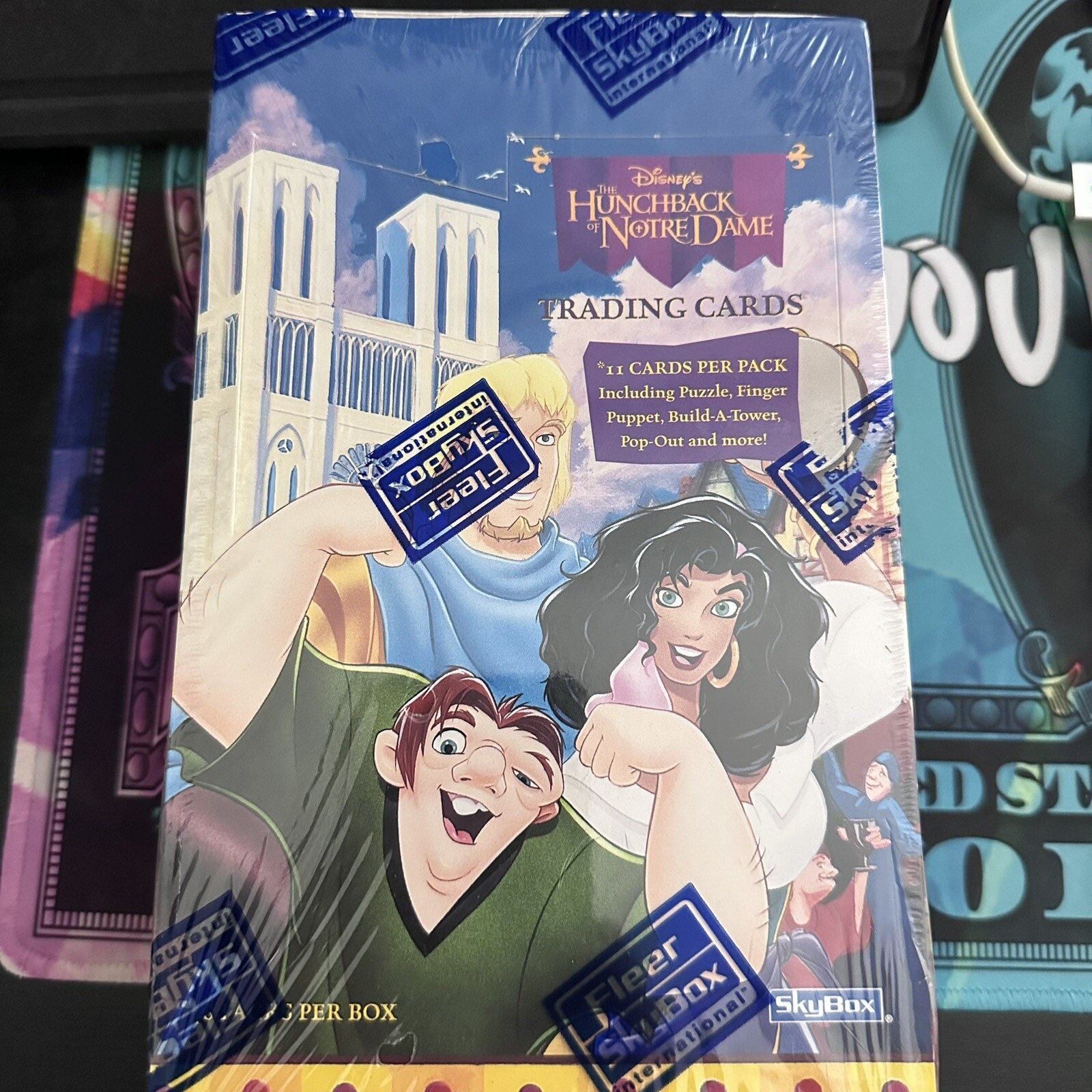 Fleer Skybox Disney's The Huchback of Norte Dame Sealed Trading Cards ...