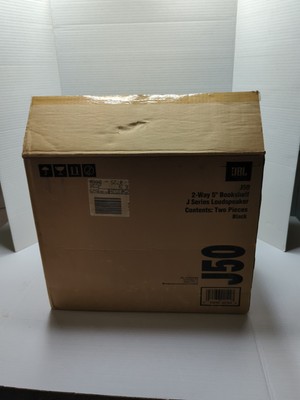 JBL J50 Bookshelf Speakers 8 Ohms, pair black New In Box Old Stock | eBay