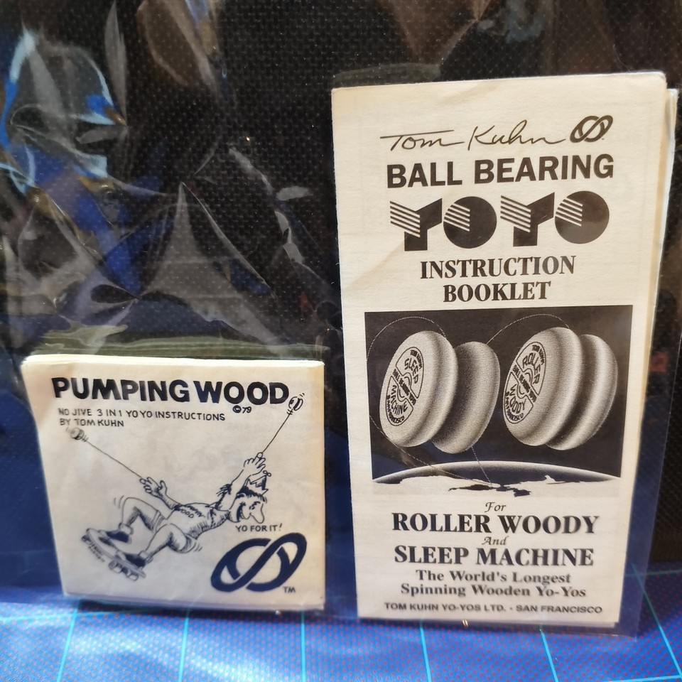 Vintage Tim Kuhn Roller Woody San Francisco Wood Wooden Ball Bearing ...