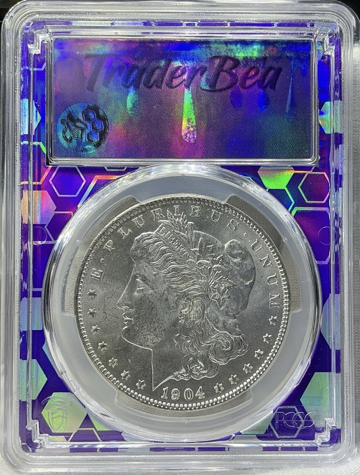 1904 O $1 Morgan Silver Dollar PCGS MS63 - Trader Bea Core | eBay