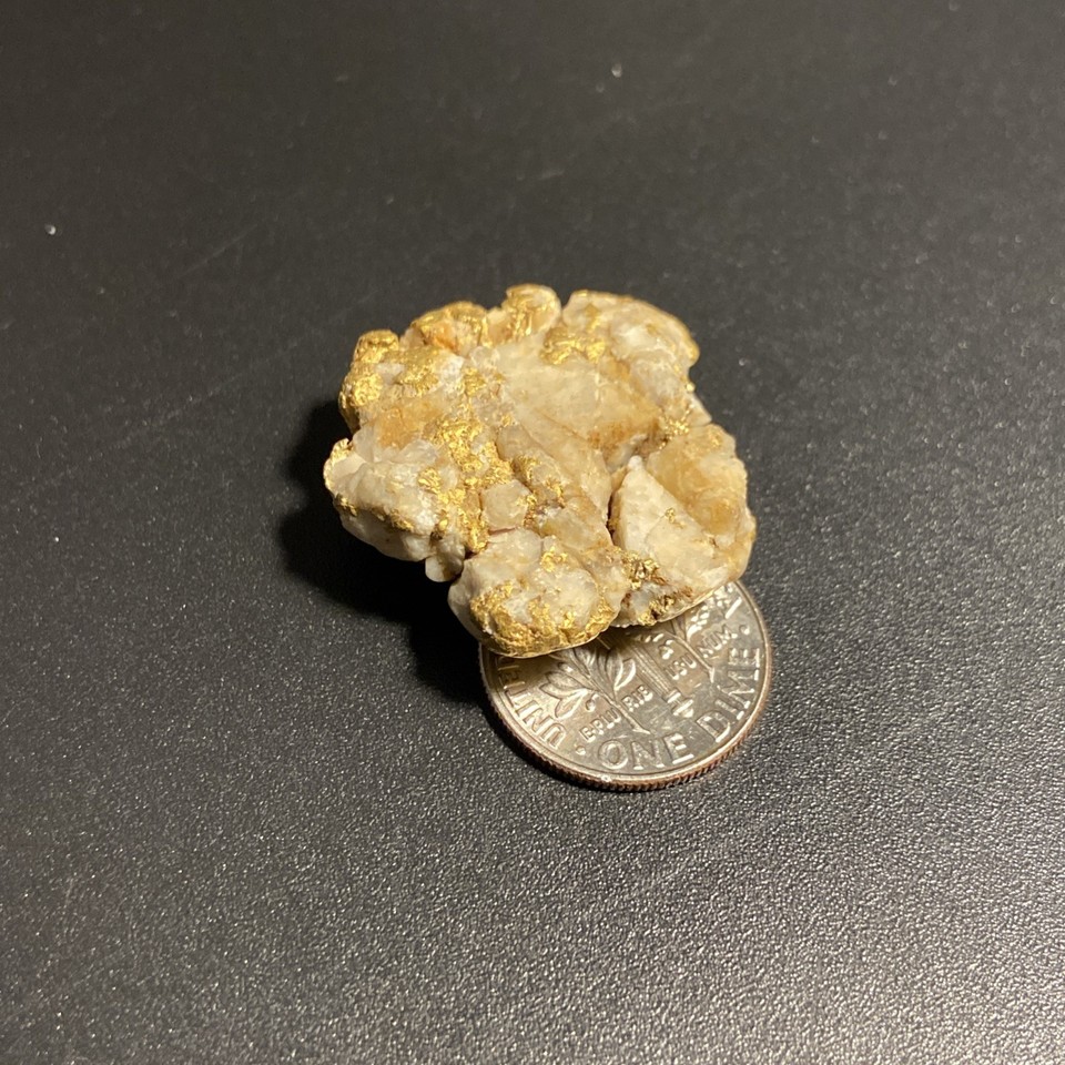 Gold Nugget Natural Yukon Alaskan Placer Gold 21.51 Grams High Purity ...