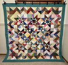 Handmade Patchwork Cotton Quilt | eBay