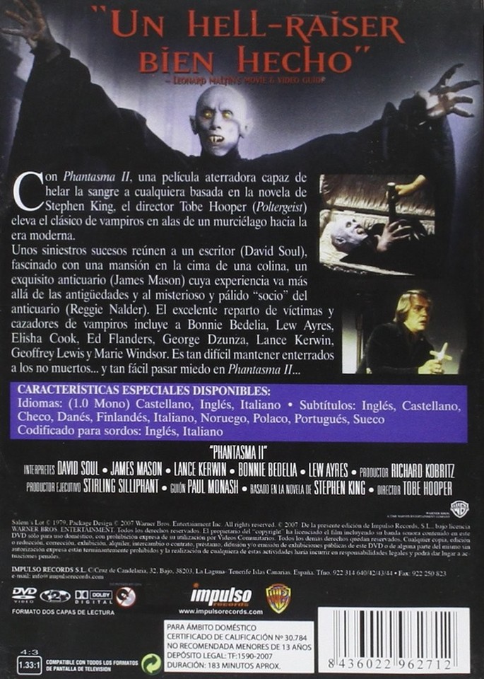 Phantasma II (DVD) (US IMPORT) | eBay Australia