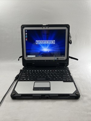 Panasonic Toughbook CF-33- i7-7600U 2.80GHz 512GB SSD 16GB Ram 4G GPS ...