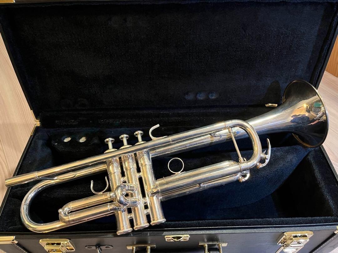 YAMAHA YTR-850GS Trumpet silver Plated w/Hard case from japan Maintained | eBay