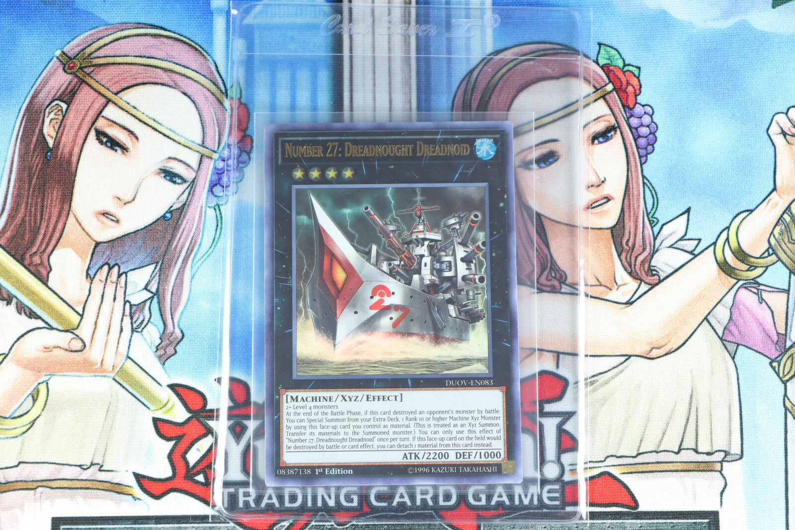YuGiOh Number 27: Dreadnought Dreadnoid DUOV-EN083 1st Ed Ultra Rare | eBay