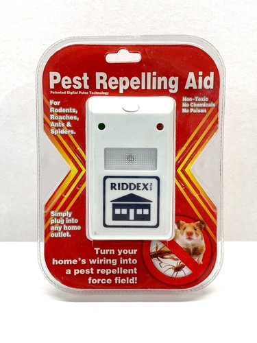 New Riddex Plus Electronic Ultrasonic Pest Control Repeller Spider Mice ...