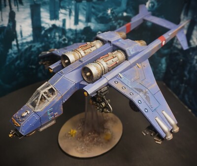 Death Korps of Krieg Imperial Navy Valkyrie Sky Talon painted Warhammer ...