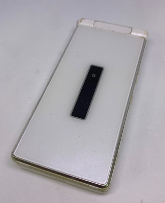 SHARP SH-06G Docomo AQUOS Android Mobile Feature Flip Phone White ...