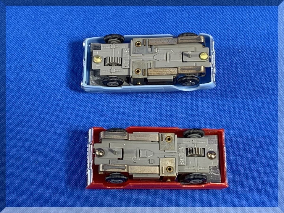 ATLAS HO SCALE SLOT CAR RACING RTR TRACK SET 4 LANE SPECIALTY CROSSOVER ...