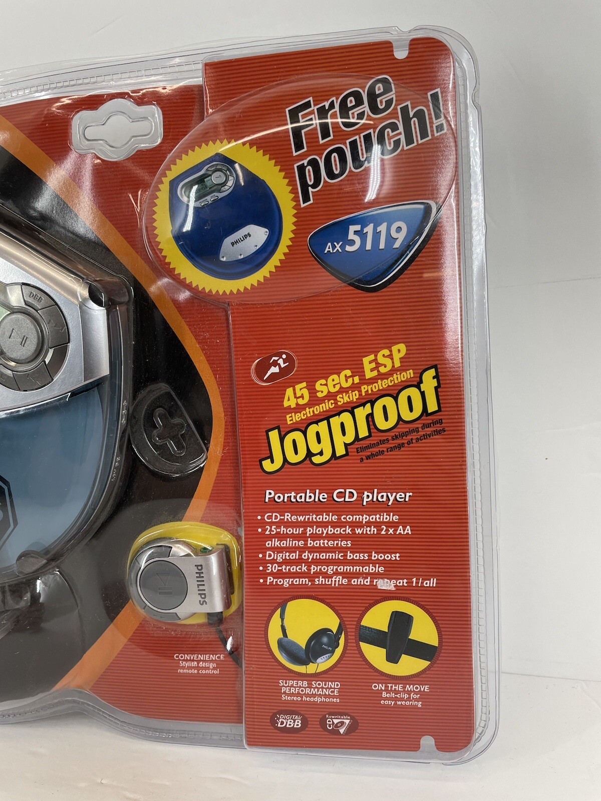 Philips Jogproof CD Player 45 ESP Ax5119/17 for sale online | eBay