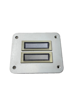 Door Bell Double Buttons with Name Tag | eBay