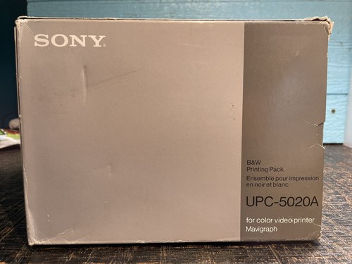 Sony Color Printing Pack (Model: UPC-5020A) for Color Video Printer ...