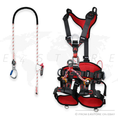 Arborist Climing Harness Work Positioning Lanyard Tree Care Fall Arrest ...