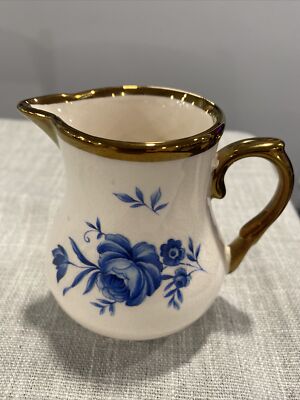 Vintage Wade Copper Luster Ware Creamer Hand Painted Made in England ...