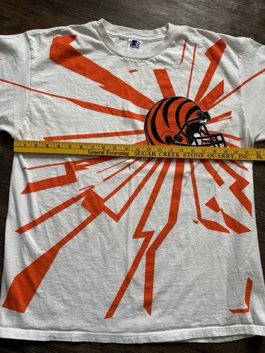 Vintage 90’s Cincinnati Bengals NFL Starter Shockwave Shatter Shirt ...