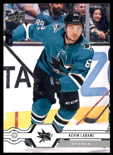 2019-20 Upper Deck Kevin Labanc #414 122787 | eBay