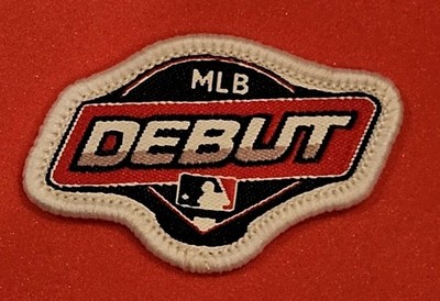 MLB Debut Embroidered Iron-On Baseball Jersey Patch – Official Logo ...