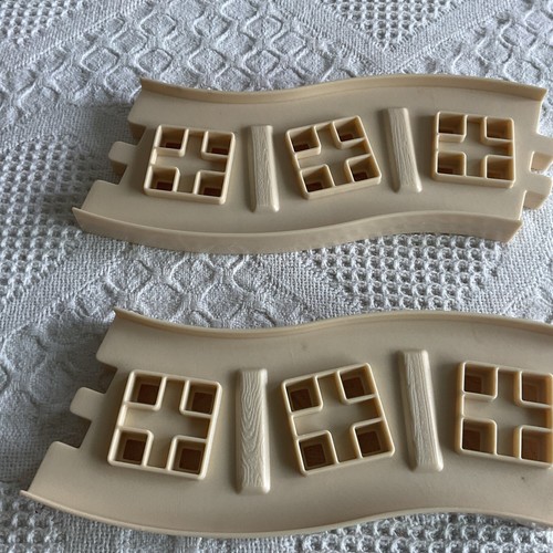 2-Little Tikes Waffle Block Deluxe Steam Train Replace Train Track 9” S ...