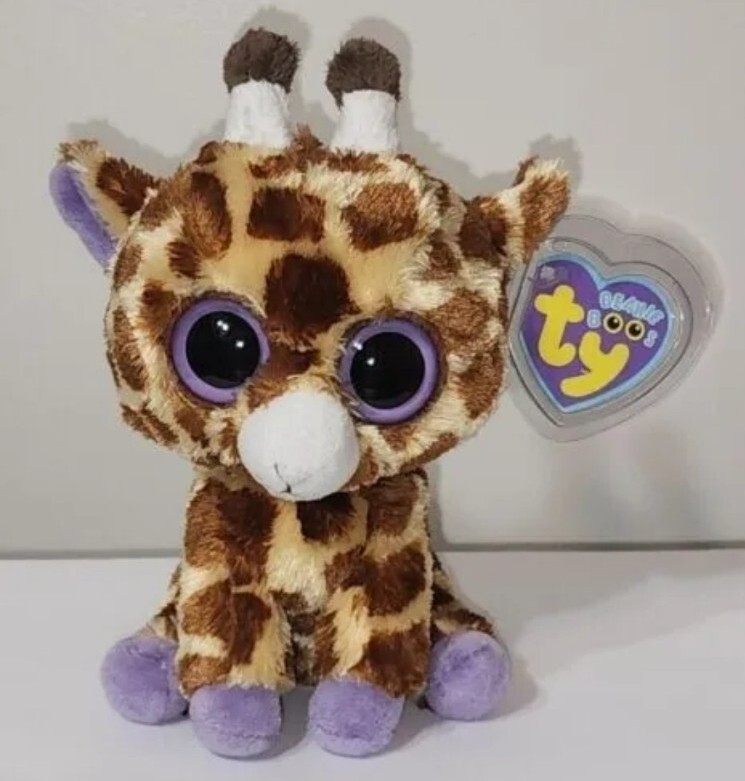 Ty Beanie Boos SAFARI Giraffe 2011 GEN TAGS 6" NEW MWMT Plush Stuffed ...