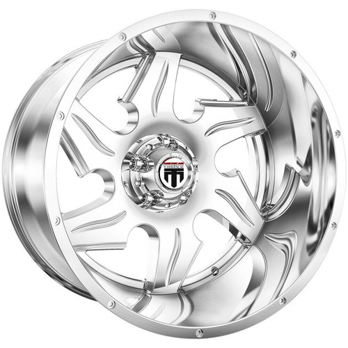 4-New 22" American Truxx AT163 Ninja Wheels 22x14 5x5/5x127 -76 Chrome ...