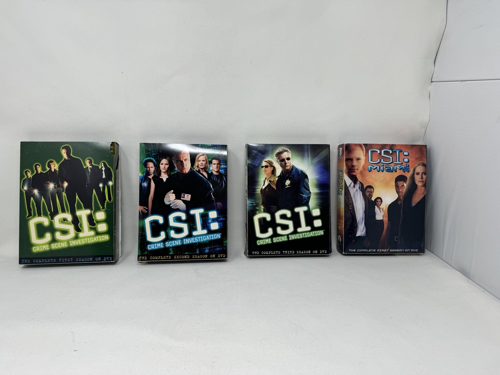 CSI Seasons 1 And 2 CSI Miami Season 2 CSI NY Season 2, 4 Box Set Lot ...